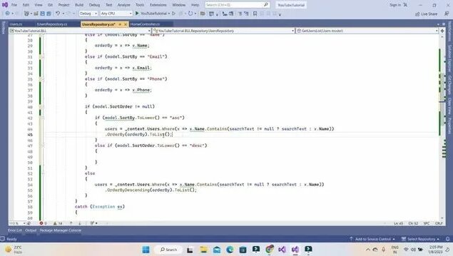 Tutorial #16 | Dynamic Searching | Pagination | Sorting | Ordering | Filter Entity Framework ...