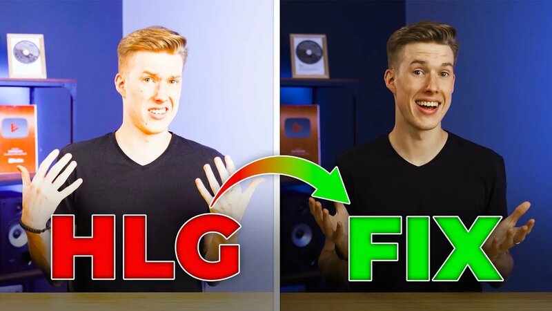 How To Convert HLG Footage to REC.709 in Premiere Pro - Смотреть онлайн в поиске Яндекса по Видео