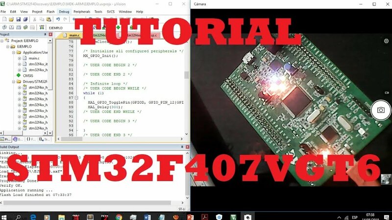 01 Tutorial Stm32f407vgt6: GPIO - Смотреть онлайн в поиске Яндекса по Видео