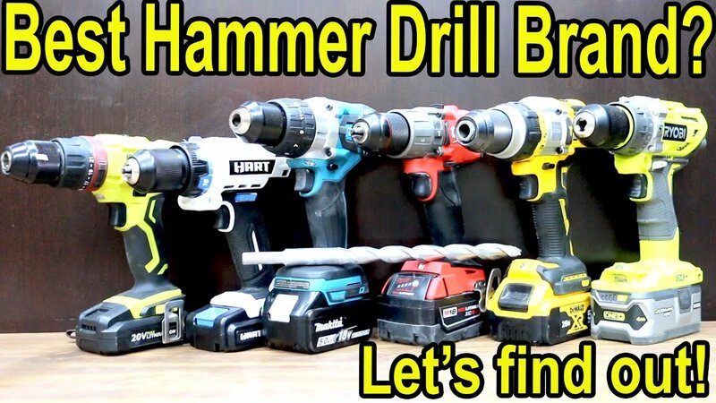Best Hammer Drill Brand Milwaukee Dewalt Makita Ryobi Hart Cacoop