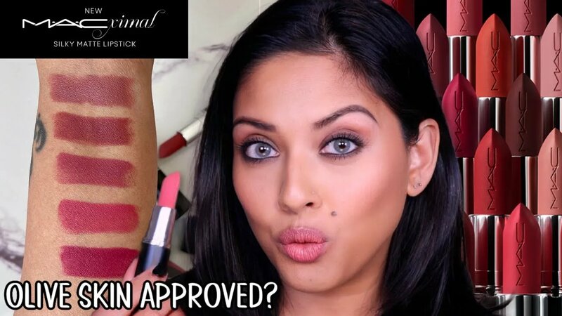 MAC Cosmetics Macximal Silky Matte Lipstick Swatches #maccosmetics | Anne Soul - Смотреть онлайн ...