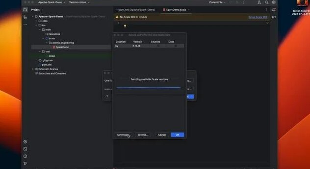 Setup and Run Apache Spark in IntelliJ IDEA using Maven - Смотреть онлайн в поиске Яндекса по Видео
