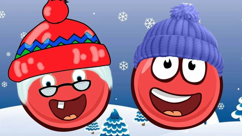 Новый Красный ШАР Красныш спасает бабушку мультик игра Детский