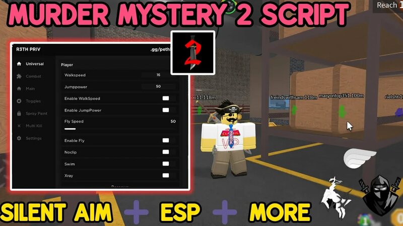 [NEW] Murder Mystery 2 Script Mobile | Silent Aim | Esp | Mm2 Script Pastebin 2024 - Yandex ...