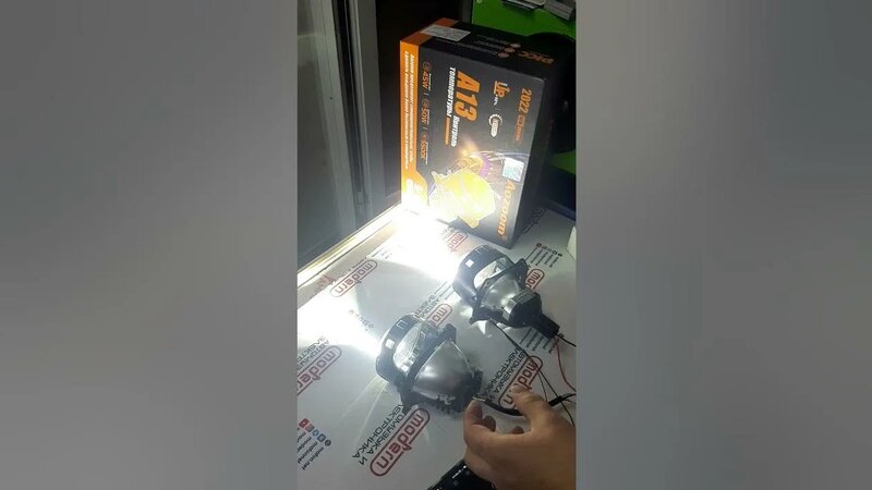 Светодиодные линзы Aozoom А13, замер мощности и сравнение с A3max ...
