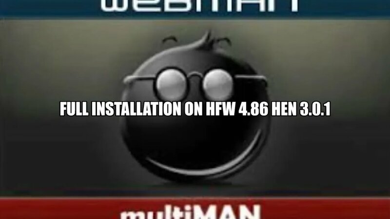 How to install webMAN and multiMAN on 4.89.1 HFW (HEN) - Смотреть онлайн в поиске Яндекса по Видео