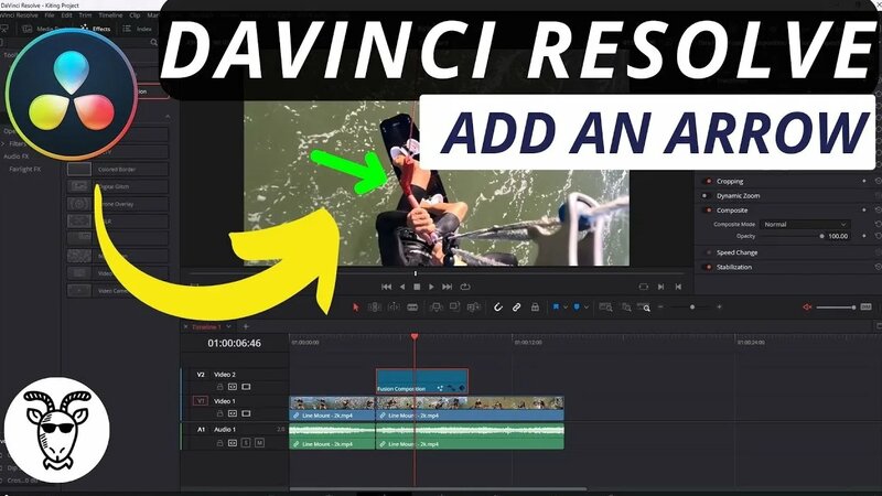How To Add An Arrow In DaVinci Resolve | DaVinci Resolve Editing Tutorial - Смотреть онлайн в ...