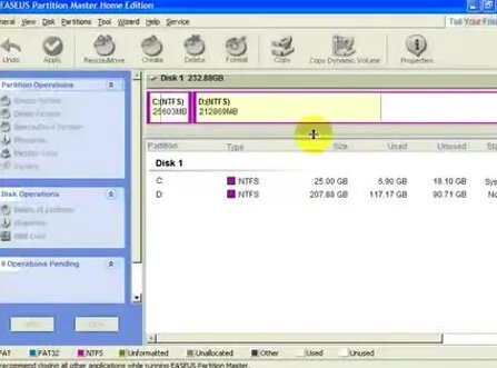 Увеличиваем размер диска C:\ с помощью Easeus Partition Master - Смотреть онлайн в поиске ...