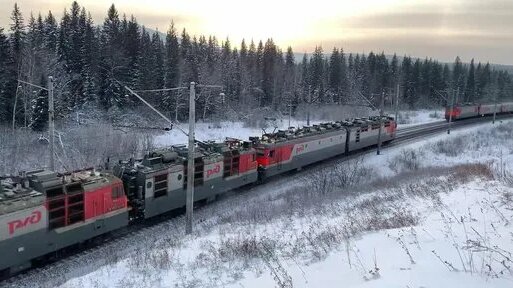 Поезда России зимой: перегон "Красноярск Восточный - Сорокино" | Гляди ...