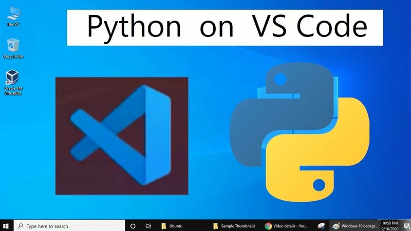 Python in Visual Studio Code 2020 (Getting Started) + Create First Python Project - Yandex Video ...