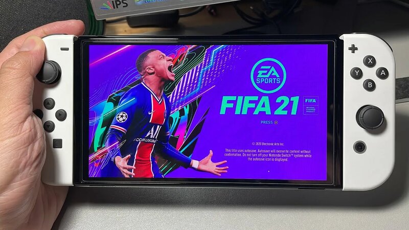 EA Sports FiFa 21 Gameplay On Nintendo Switch Oled