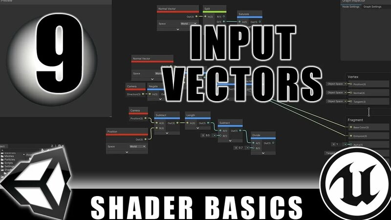 Input Vectors - Shader Graph Basics - Episode 9 - Смотреть онлайн в поиске Яндекса по Видео