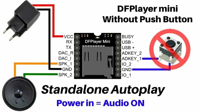 DFPlayer Mini Standalone AutoPlay | Power in = Audio Playing - Смотреть онлайн в поиске Яндекса ...