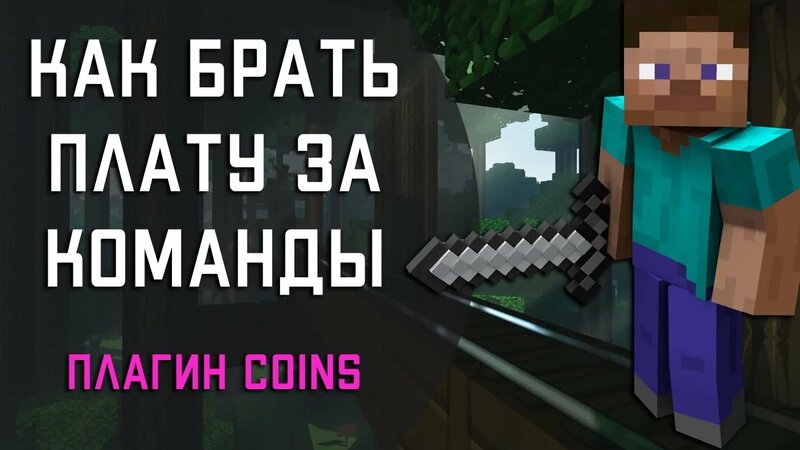 Берём Плату ЗА Команды - плагин Coins. Вторая валюта на сервере ...