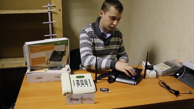 Kit Mt3020 Стационарный сотовый телефон GSM под сим карту (Даджет ...