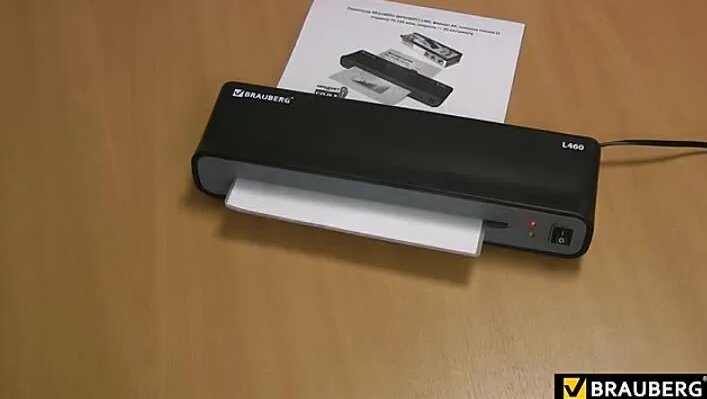 Ламинатор Brauberg L460 - Смотреть онлайн в поиске Яндекса по Видео