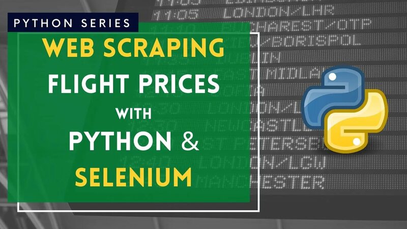 Web Scraping flight prices with Python and Selenium - Simple Tutorial - Смотреть онлайн в поиске ...