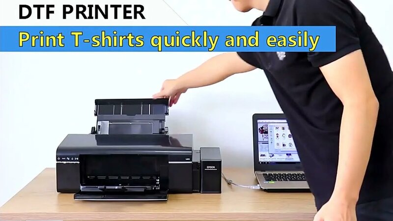 DTF L805/L800 printer automatic A4 size printer How To Print DTF Film ? - Yandex Video aramada ...