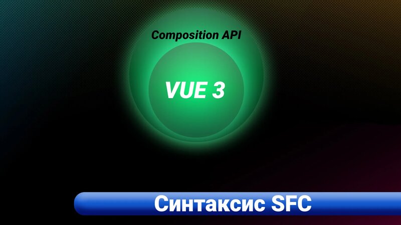 VUE 3 / Composition API. Синтаксис SFC - Смотреть онлайн в поиске Яндекса по Видео