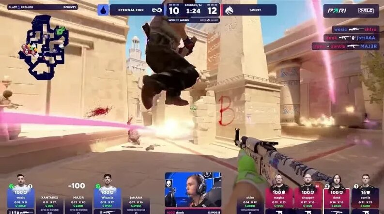 Хайлайты Финал: Spirit vs Eternal Fire | Blast Premier Bounty 2025 Season 1 | 26.01.2025 | cs2 ...