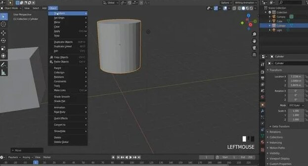 Blender Move Object Origin | Blender Cursor | Set 3D Cursor & Origin Position | Snapping Objects ...