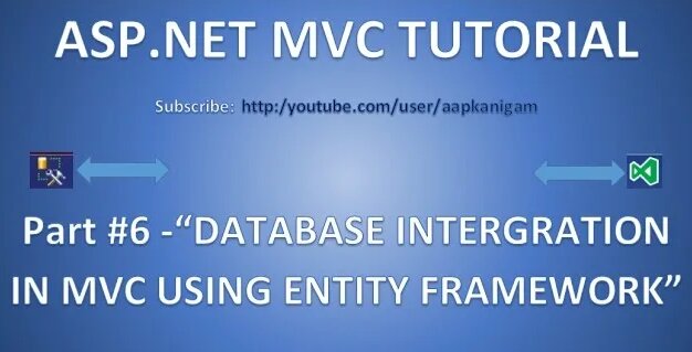 Part 6 - Asp.net MVC Database Connection Using Entity Framework Database First |Connect SQL ...