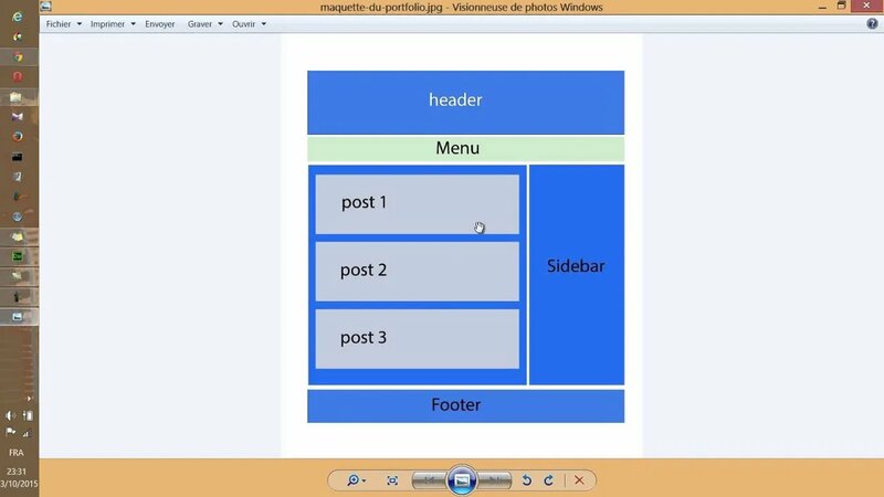 Tuto 1 Réaliser un site web en HTML et CSS à partir de la maquette - Смотреть онлайн в поиске ...
