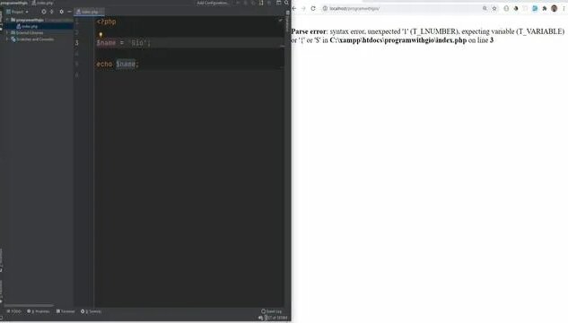 Basic PHP Syntax - PHP 8 Tutorial - Смотреть онлайн в поиске Яндекса по Видео