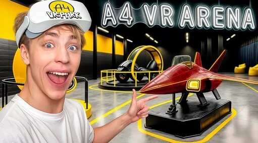 Я Открыл Огромный VR-ПАРК ! | A4 | Дзен - Смотреть онлайн в поиске Яндекса по Видео