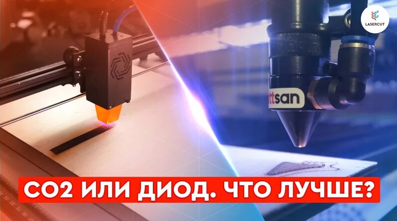 Диодный гравер Vs лазерный СО2 станок Сравнение Какой лазерный