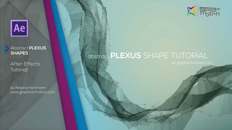 Abstract 3D Plexus Shape - After Effects Tutorial