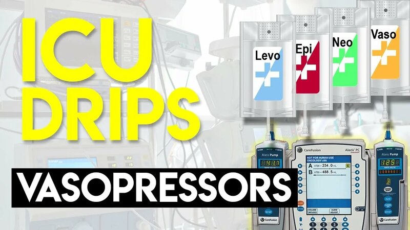 Vasopressors (Part 1) - ICU Drips - Смотреть онлайн в поиске Яндекса по Видео