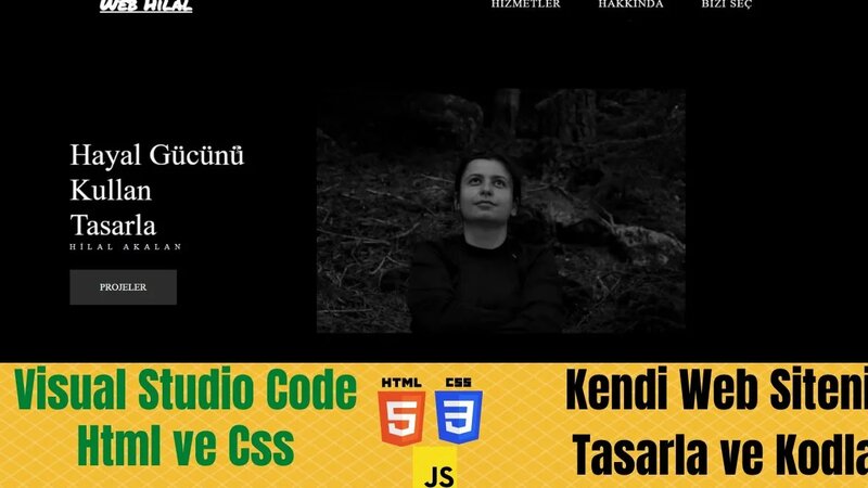 Visual Studio Code 'da Html , Css ve Js ile Kendi Web Siteni Yap - Yandex Video aramada ...