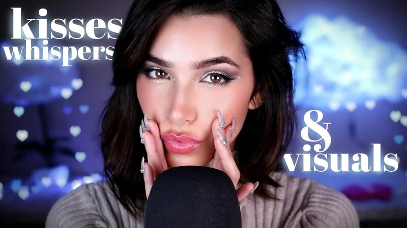 ASMR Kisses, Whispers and Visual Triggers for the Best Sleep!
