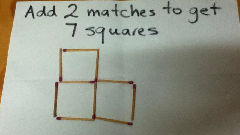 How to Solve the Match Stick Puzzle 1 - Plus Solution - Step by Step Instructions - Tutorial ...