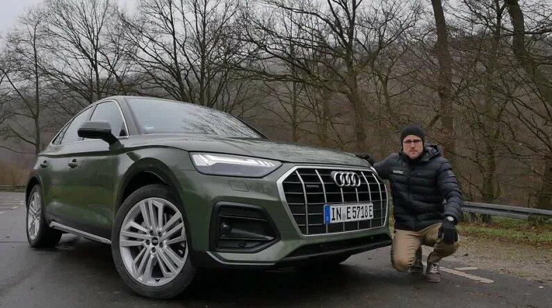 Обзор фэи слифтинга гибриднои Audi Q5 2022 года в кузове спортбэк — Видео от 4 tube - Смотреть ...