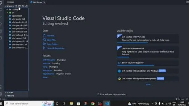 how to setup sfml for visual studio code and mingw - Смотреть онлайн в поиске Яндекса по Видео