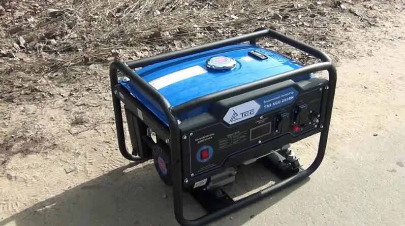 Бензиновый генератор 3 кВт (генератор 3 кВт) TSS SGG 2800n | Видео Обзор | тест драйв | выбор ...