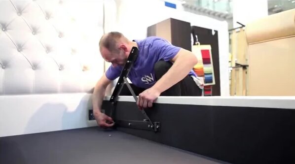 Как собрать кровать с подъемным механизмом Кровать с подъемным