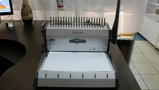 Брошюровщик Bulros X5 - Смотреть онлайн в поиске Яндекса по Видео