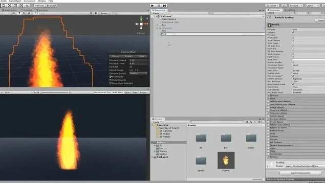 Fire effect tutorial || Создание огня в Unity3D - Смотреть онлайн в поиске Яндекса по Видео