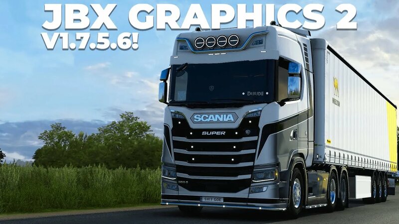 ETS2 1.48 JBX Graphics 2 V1.7.5.6 Mod | Euro Truck Simulator 2 - Смотреть онлайн в поиске ...