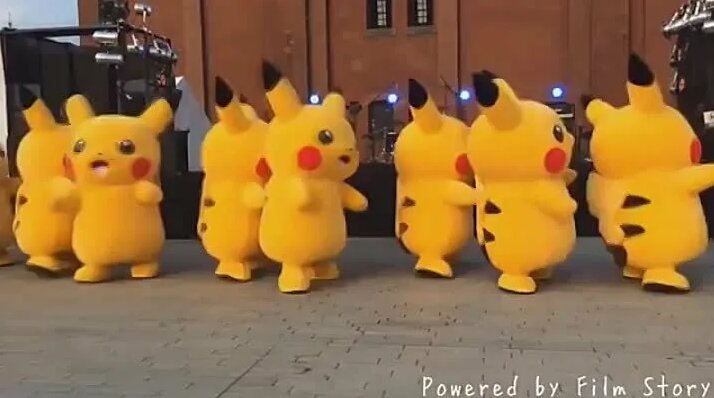 Видео Пикачу (танец пикачу). Танец покемонов. Покемон Гоу Pokemon Go ...
