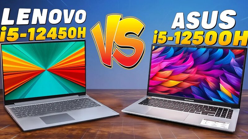 ASUS Vivobook 15 Vs Lenovo Ideapad Slim 3 i5 12500h Vs i5 12450h Best Laptop Under 50000 In 2024