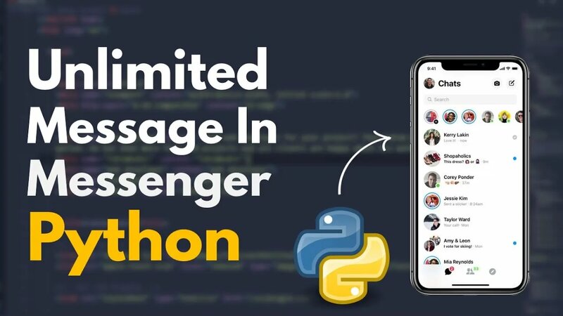Python Project | Sent Unlimited Message In Facebook Messenger & WhatsApp Using Python - Yandex ...