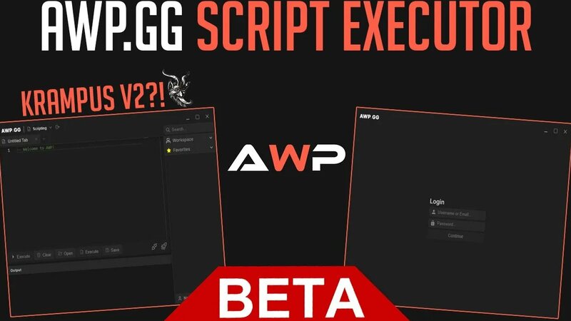 Awp.gg - is this krampus V2?! new roblox web script executor released november 2024 100% UNC ...