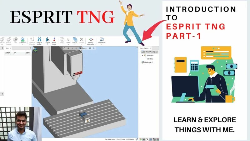 Esprit TNG : Introduction TO Esprit TNG : Tutorials FOR Beginners -Part-1 - Yandex Video aramada ...