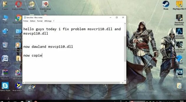 fix problem msvcr110.dll and msvcp110.dll assassins creed rogue - Смотреть онлайн в поиске ...