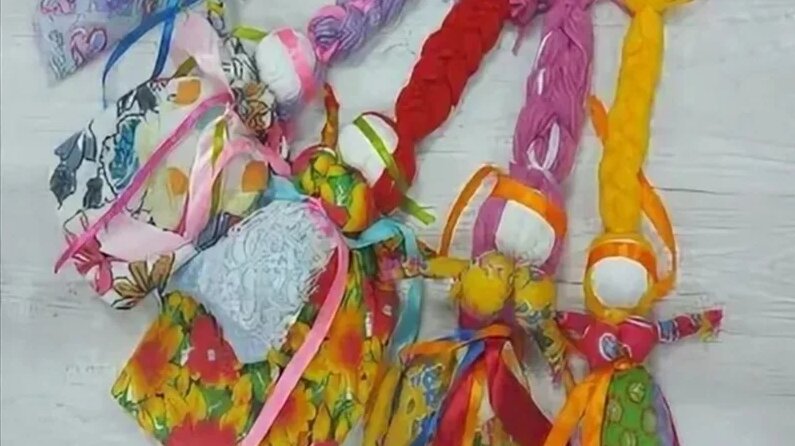 «Кукла Веснянка мастер класс для детей по изготовлению народной