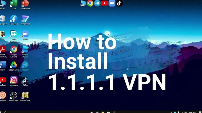 How to install 1.1.1.1 VPN on Windows - Смотреть онлайн в поиске Яндекса по Видео